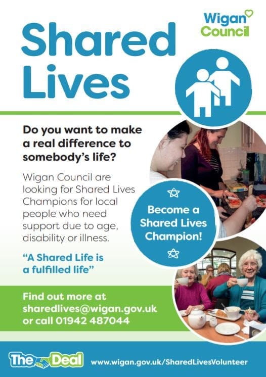 Shared Lives | CCCAD: Childcare and Community Centres, Ashton & District
