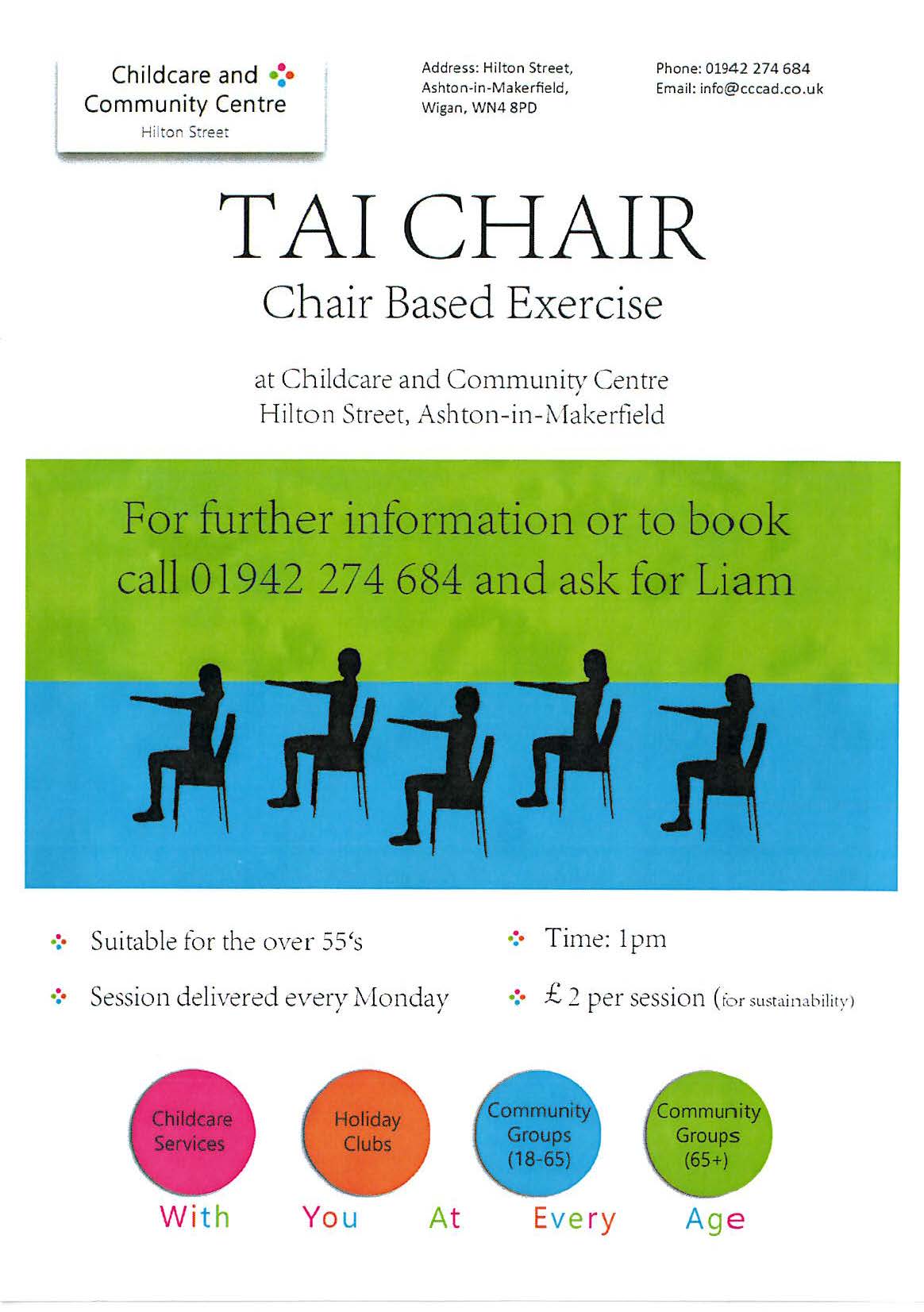 What’s On | CCCAD: Childcare and Community Centres, Ashton & District